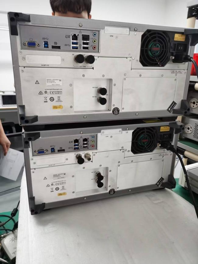 Keysight Agilent E5063A ENA Vector Network Analyzer side view