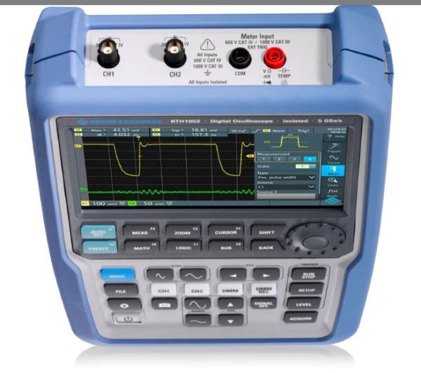 Rohde And Schwarz Scope Rider Handheld Oscilloscope RTH1004  60 MHz To 500 MHz