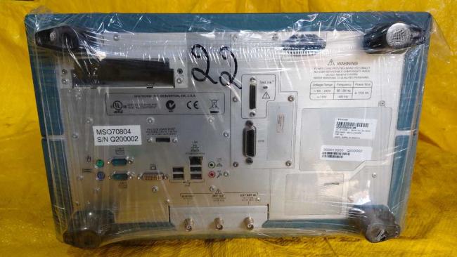 Tektronix MSO70804 Mixed Signal Oscilloscope side view