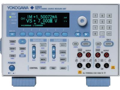 China YOKOGAWA GS820 Unidad de medición de fuentes multicanal de propiedad previa en venta