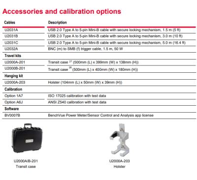 중국 USB 센서 키사이트 아길렌트 U2004A USB 전원 센서 9kHz ~ 6GHz 판매용