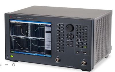 China Keysight E5063A ENA Vector Network Analyzer 100 kHz 8.5 GHz 2-Port S-Parameter Bench VNA Test Equipment for sale