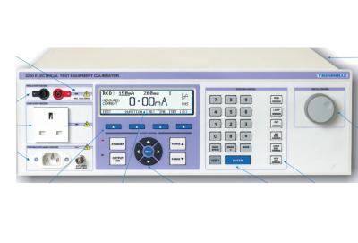 China Transmille 3200 Series Multi Function Electrical Test Calibrator with 17th Edition Compliance, Auto Loop Correction, and Digital Waveform Capture for sale