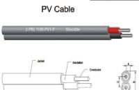 China 1000v DC Solar System Components 8kg 6mm Single Output Solar Cable for sale