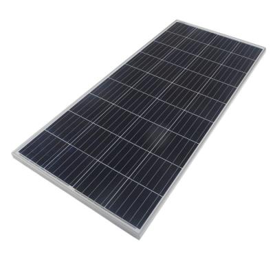China High efficiency factory low price  135w-165w poly solar panel kits with TUV/CE/IEC certificate for sale