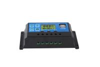 China 10A 10amp Pwm Solar Charge Controller 12v/24v  For  Solar Panel System Components for sale