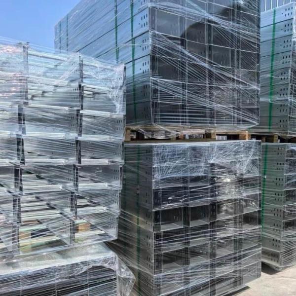 Quality Heavy Duty Ss 321 1000mm Cable Tray Ventilated Trough Type for sale