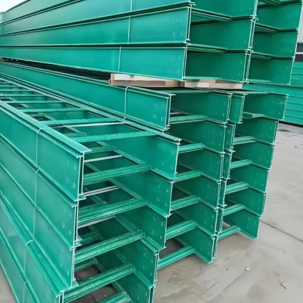 Quality FRP Fiberglass Cable Ladder 50-1200 Mm Width For Data Centers for sale