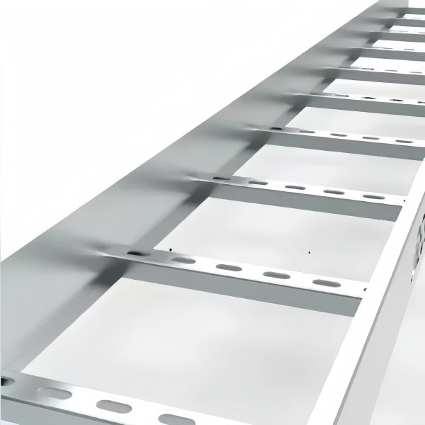 Quality Heavy Duty 1.5-9 M Electrical Ladder Tray Hot Dip Galvanized for sale