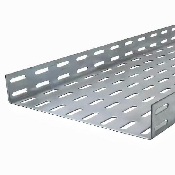 Quality HDG Galvanized Perforated Cable Tray 3.6 M/12 Ft for sale