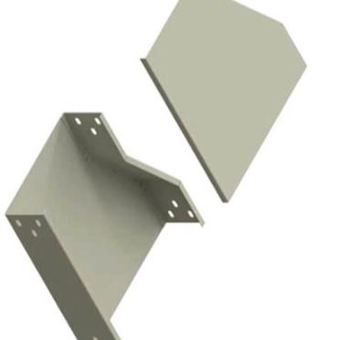 Quality Reliability Cable Tray Reducer Corrosion Protection Structural Reliability for sale