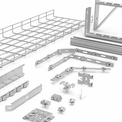 China Hot Dipped Galvanized Steel Cable Tray Fixings for sale