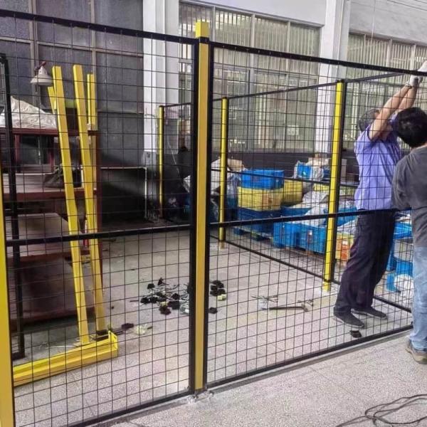 Quality Industrial Machine Safety Fencing System Panel 1000mm Width for sale