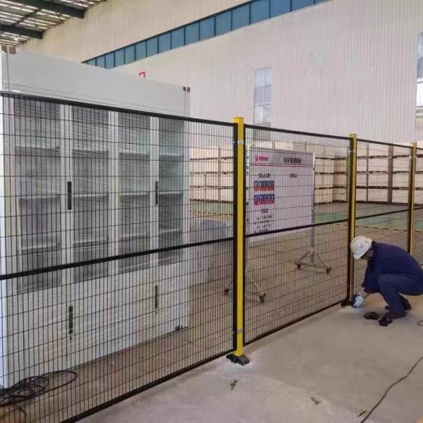 Quality Modular Area Machine Guarding Safety Fence For Robotic Workcells for sale