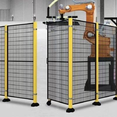 China Safety Fence For Machinery Robot Cells 0.5-2m Width for sale