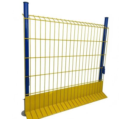 China Yellow Edge Protection Fencing Barrier For Construction Contractors for sale