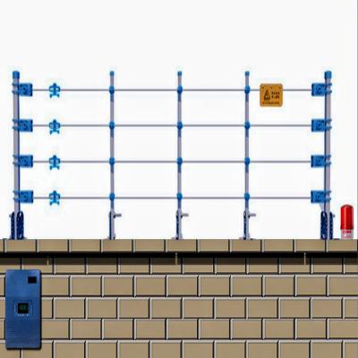 China Industrial Security Electric Fence Systems 5–10 kV Working Voltage for sale