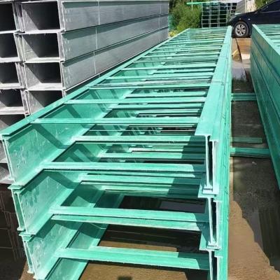 China Bending 1000 Mm Fibreglass Cable Ladder For Wastewater Treatment Stations for sale