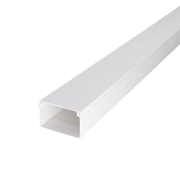 Quality Customizable 40 X 100mm PVC Cable Trunking For Office Cabling for sale