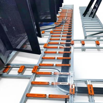 China 3 Inch Single Rail Aluminum Cable Tray High Strength 1.8m 3.0m 6.0m Span for sale