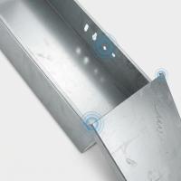 Quality 50mm Cable Tray Trough Hot Dipped Galvanized Fire Resistance for sale