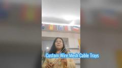 wire mesh cable tray with different size