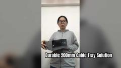 200mm through type cable tray introduction
