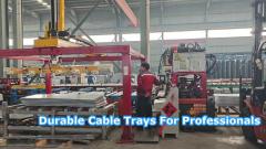 powder coated perforwated cable tray