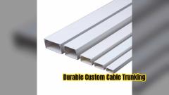 Customizable, Recyclable, and durable PVC cable trunking