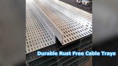 HDG Galvanized Perforated Cable Tray 3.6 M/12 Ft