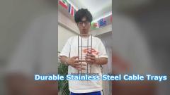 Stainless Steel Wire Mesh Cable Tray Factory Show