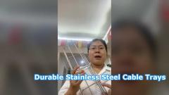 50mm,100mm stainless steel wire mesh cable tray