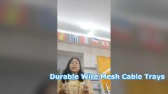hot dip galvonized steel wire mesh cable tray