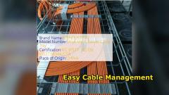 Lightweight 10 Ft Wire Mesh Cable Tray 2-24 In