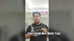 Wire mesh cable tray8172