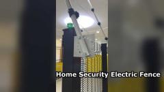 Electric security fence residential