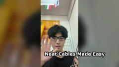 Wire Mesh Cable Tray, Neat Cable Layout