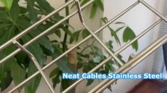stainless steel wire basket cable tray