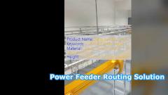 HDG Cable Ladder Type U Power Feeder Routing