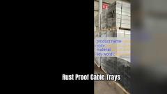 GI Perforated Cable Tray Rust Proof Ventilation