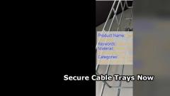 Secure Cable Tray Support Brackets