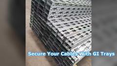 Gi Perforated Cable Tray With Cover Enhancing Safety And Longevity