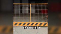 Orange Color Edge Protection Barrier For Building Protection