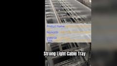 Single Rail Aluminum Cable Tray Strong & Light