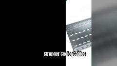 GI Perforated Cable Tray: Cool Cables, Max Strength