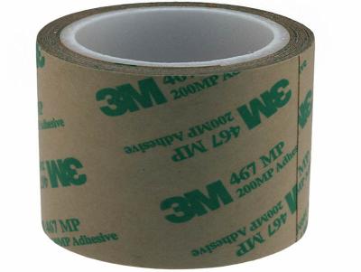 China High Temperature 3M 467mp Transfer Double Sided Acrylic Adhesive Tape For Industrial Application for sale