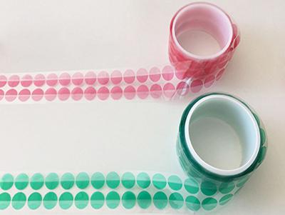 China High Temperature green PET Tape Made with Polyester and Silicone Adhesive for Powder Coating and Masking for sale