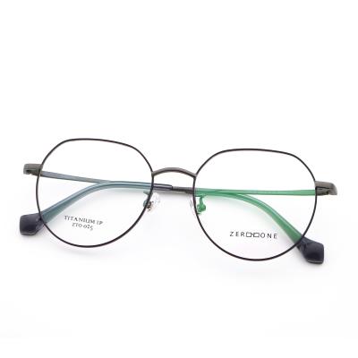 China Weightless Beta Titanium Alloy Glasses Frame For Collocation for sale