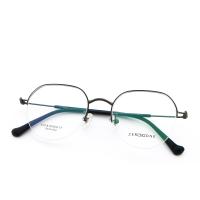 China Ladies  Gold Beta Full Titanium Glassess Frames Super Elastic for sale