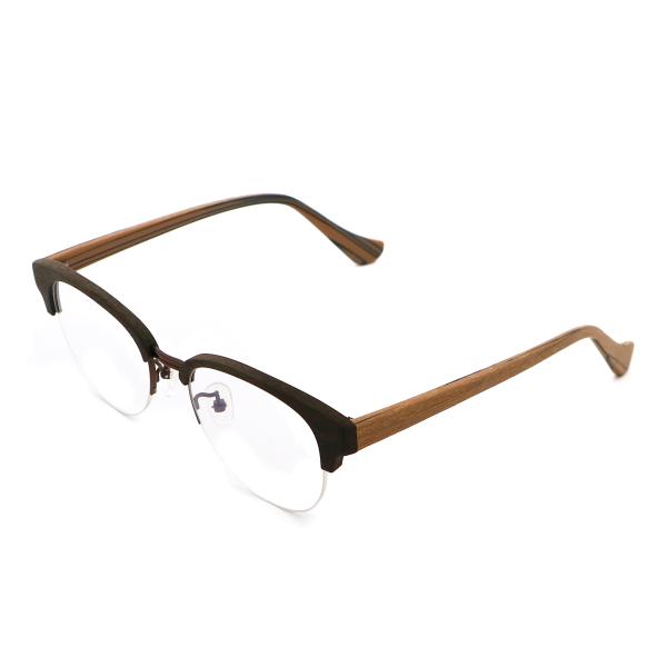 Quality Handmade Retro Wood Grain Acetate Optical Glasses Frame MR H002 for sale